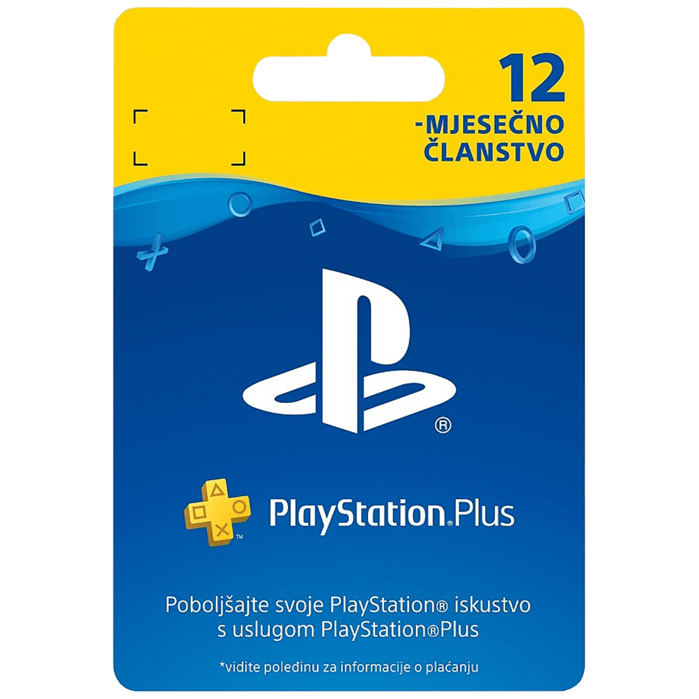 Članska kartica, 12 mjeseci, PlayStation Plus 365 - Sony | Gaming ...