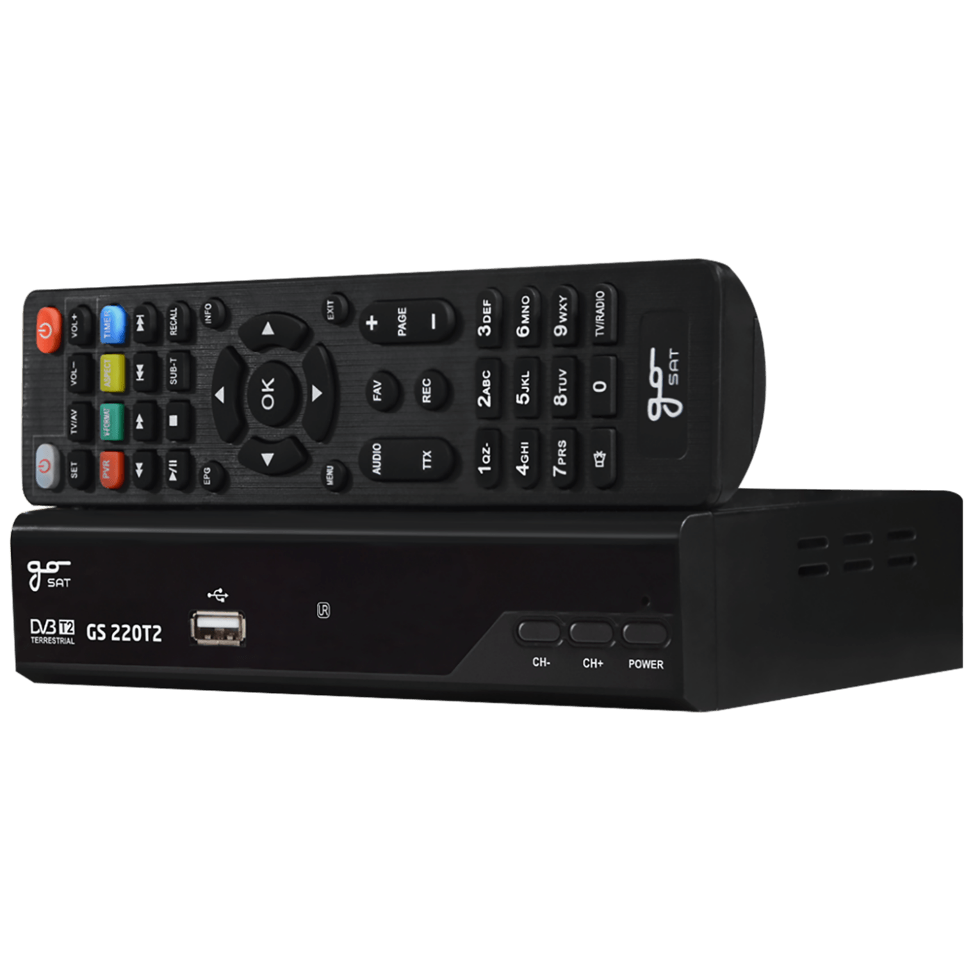 Prijemnik zemaljski, DVB-T2, FullHD, H.265/HEVC, HDMI, Scart - GoSAT | Set-Top-Box / Prijemnici ...