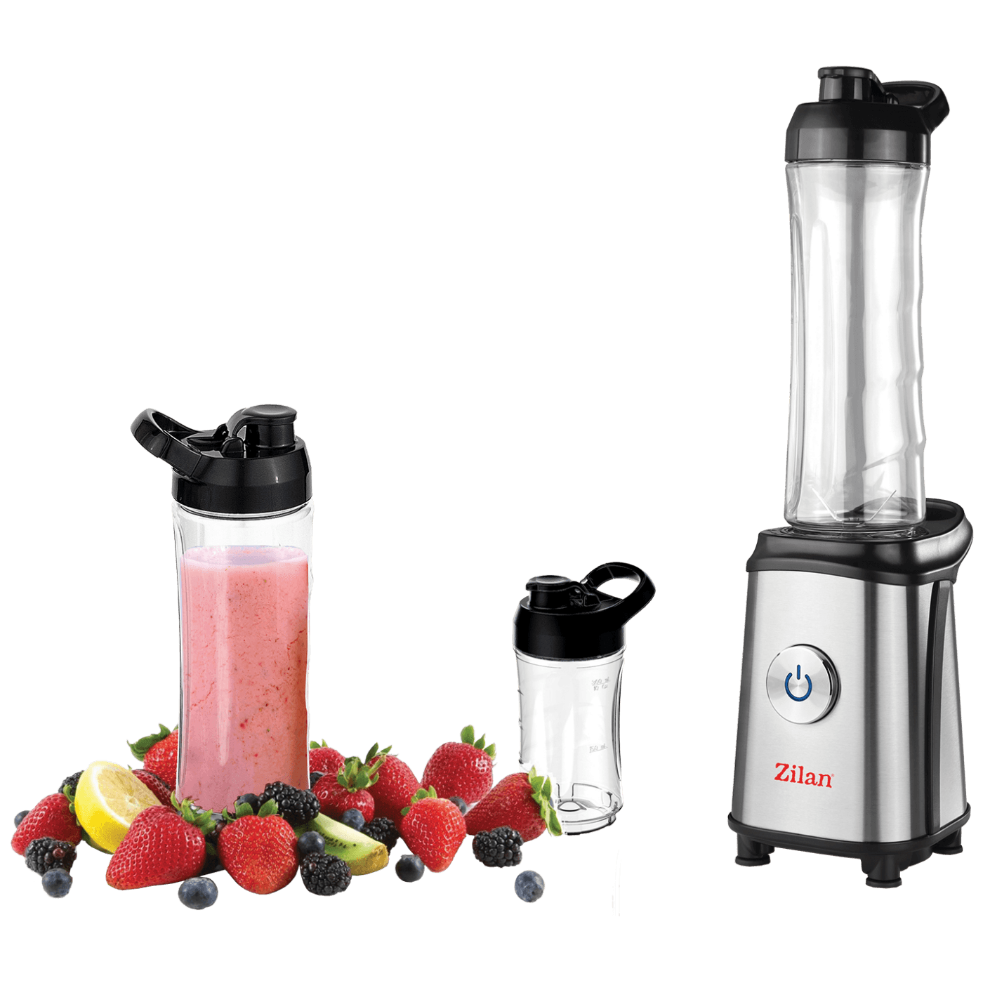 Blender, za Smothie, 350W, 3 x plastična boca - Zilan | Mali kućanski ...