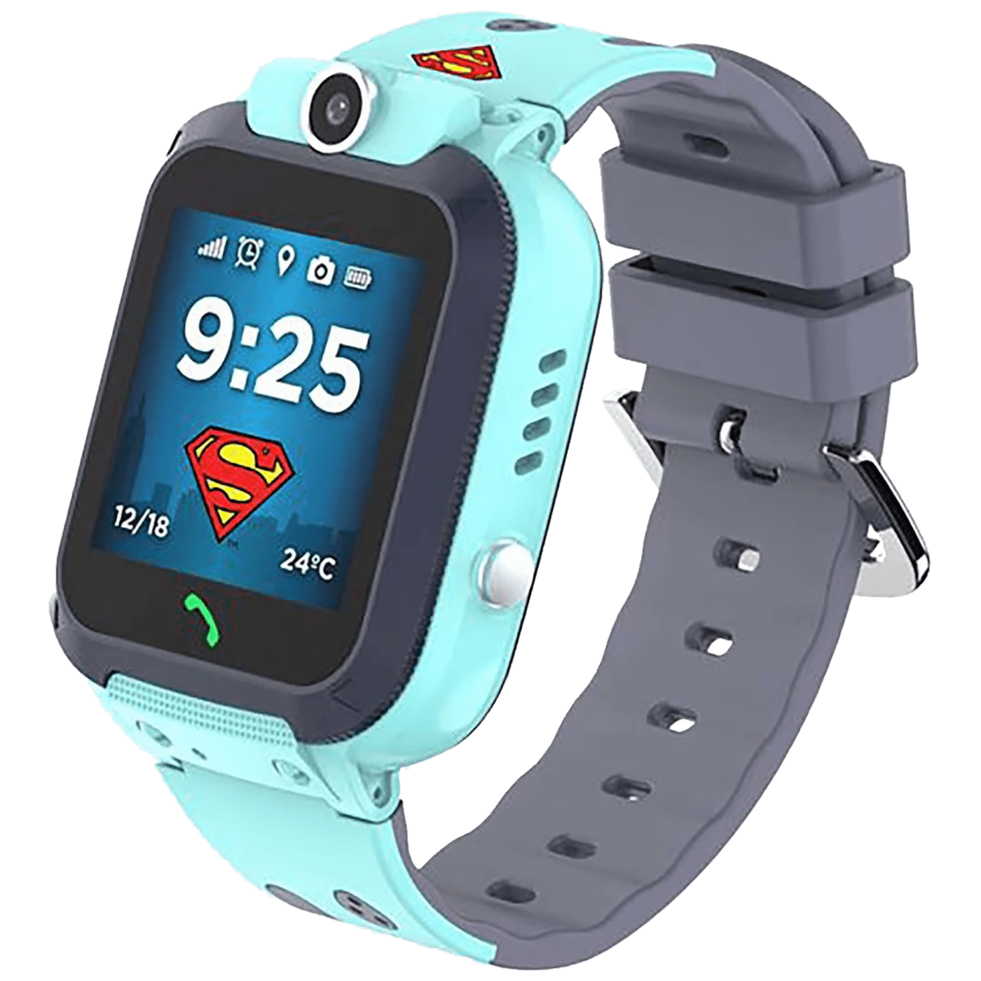 Pametan sat , Superman, SOS tipka, slot za SIM card - DC | Prenosni ...