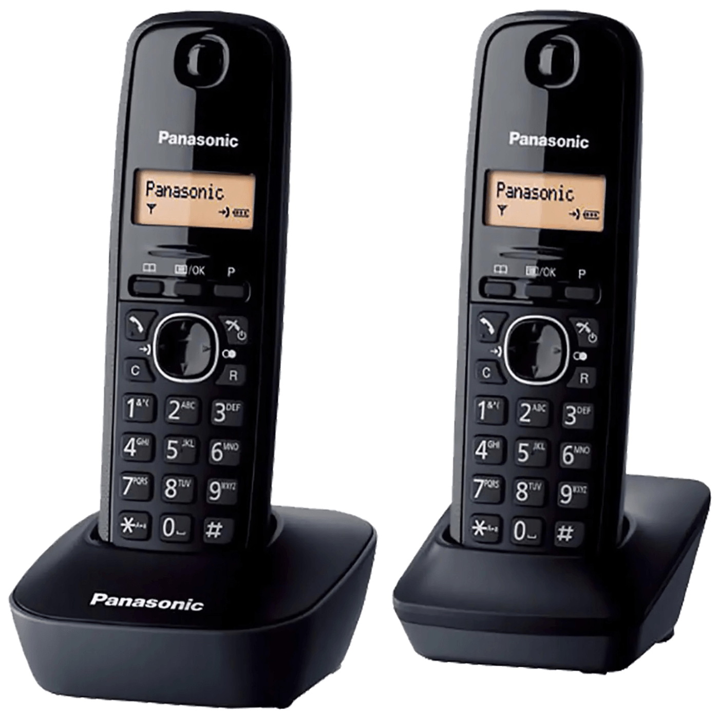 Telefon bežični, sa dvije slušalice, 1.4 LCD display - Panasonic ...