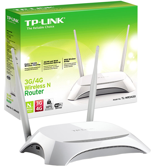 3G/4G Wireless N Router, 4 porta, 300Mbps - TP-LINK | Ethernet / Router