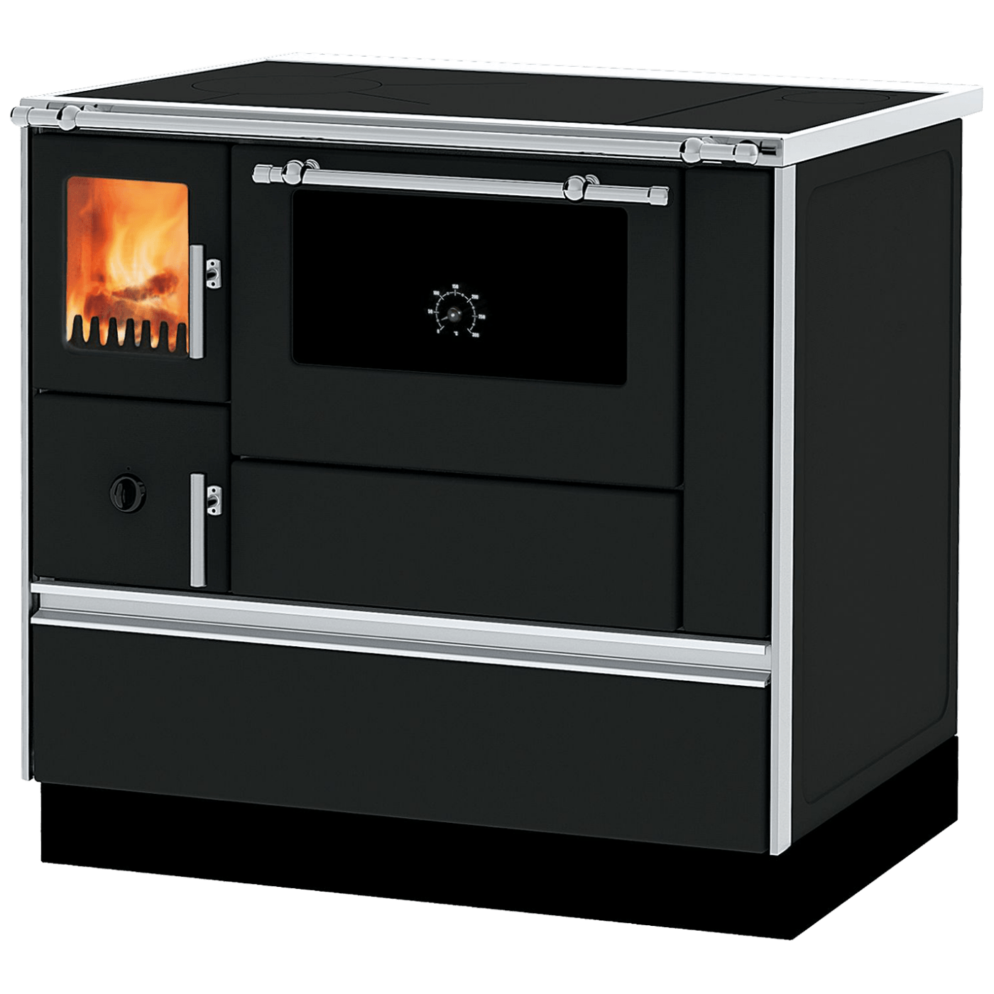 Šporet na čvrsto gorivo 8kW, desna, crna - Alfa Plam | Šporeti na čvrsto gorivo / Šporeti